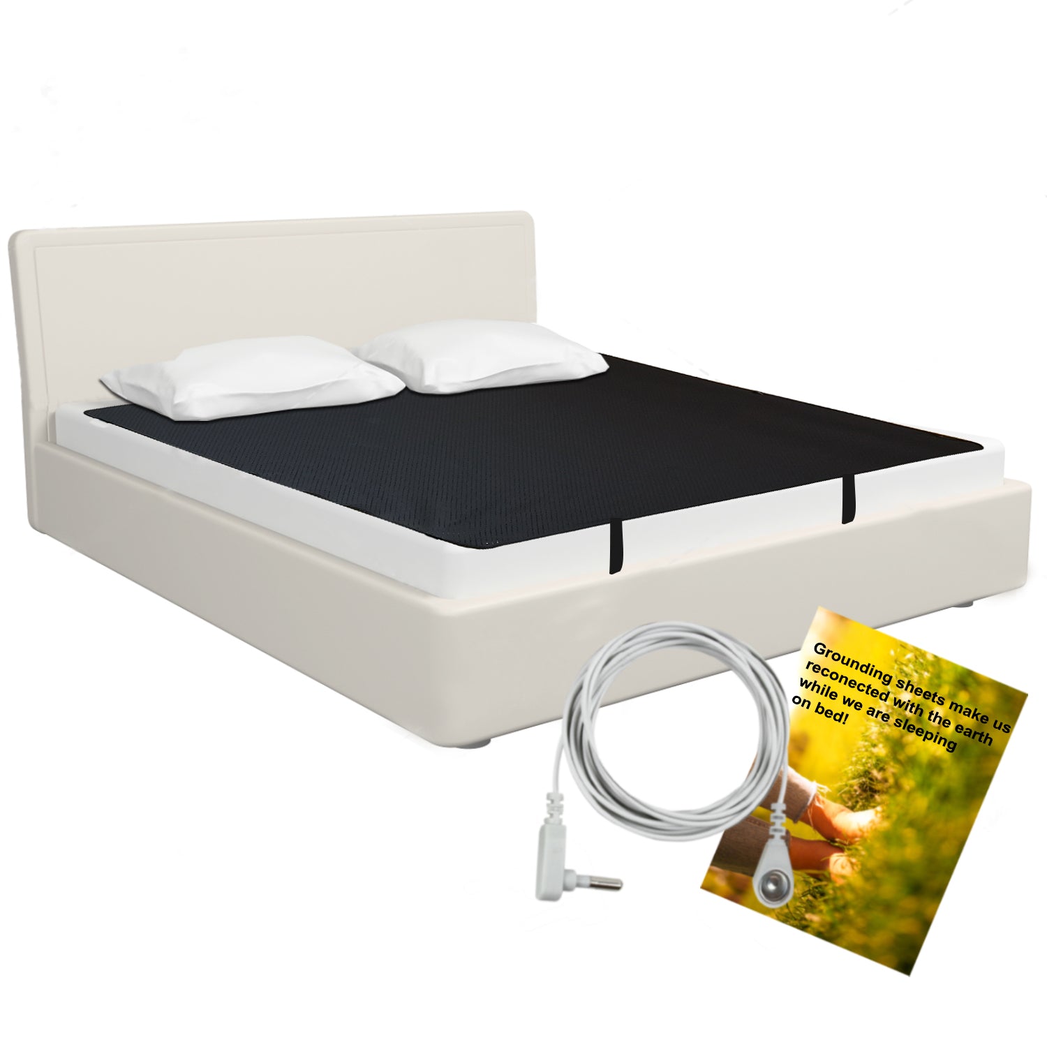 Shop Now - Realyou Earthing Product - Grounding Sleeping Mat for Bed ...